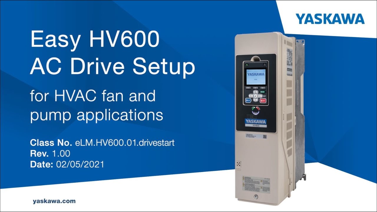HV600 Drive – Yaskawa Việt Nam